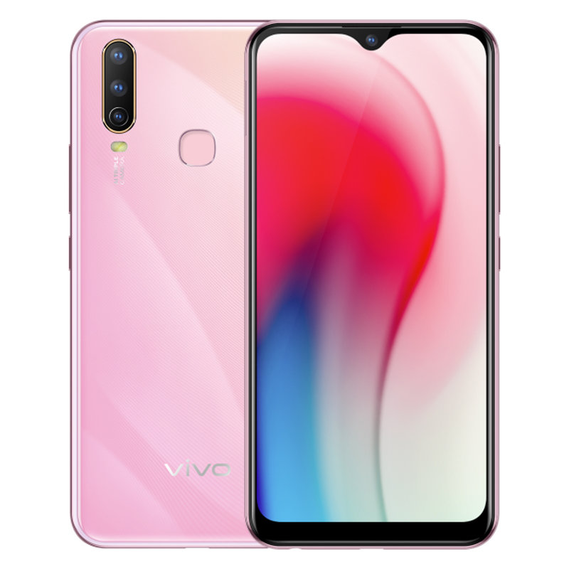 【VIVOY3手机】vivo Y3 6GB+128GB 初桃粉 5000mAh大电池 强劲续航手机 超广角AI智慧三摄 移动联通电信全网通4G手机【图片 价格 品牌 报价】-国美