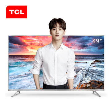 TCL 49A660U 49英寸4K金属纤薄64位30核HDR智能LED液晶电视多少钱-什么值得买